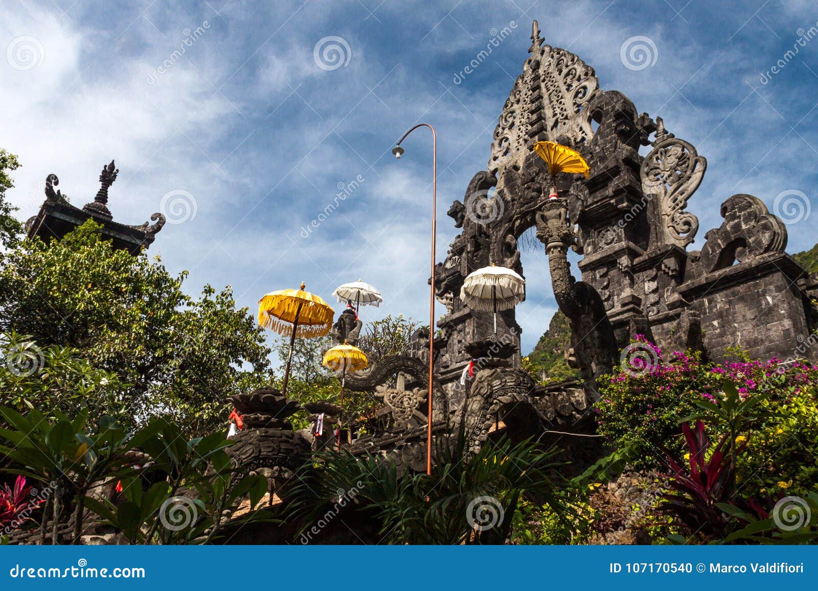 Melanting temple stock photo. Image of middle, nirartha - 107170540