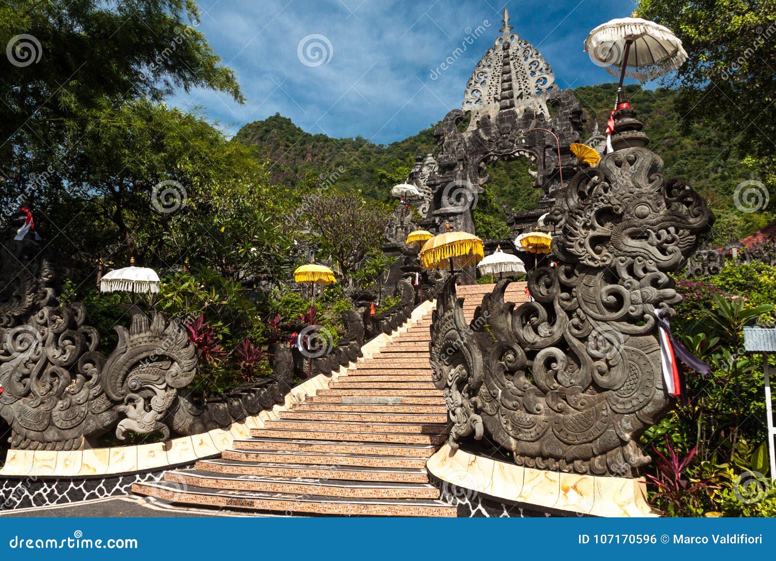 Melanting temple stock photo. Image of bali, temples - 107170596
