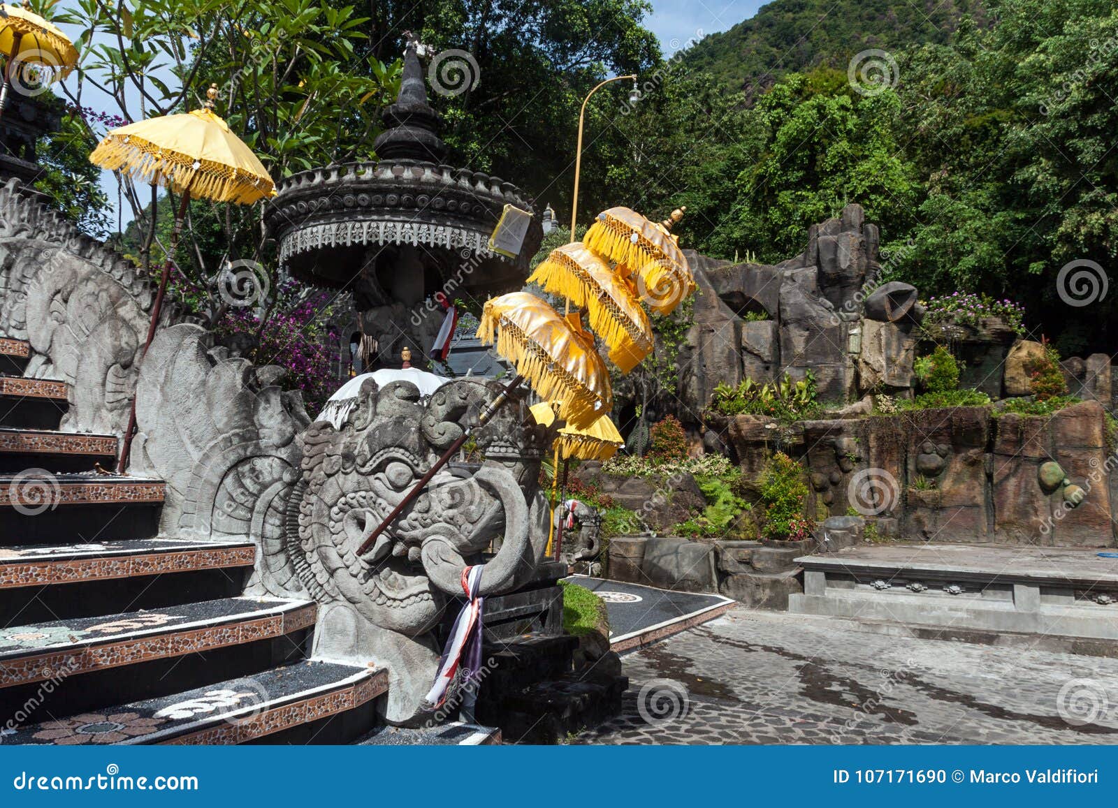 Melanting temple stock photo. Image of javanese, pemuteran - 107171690