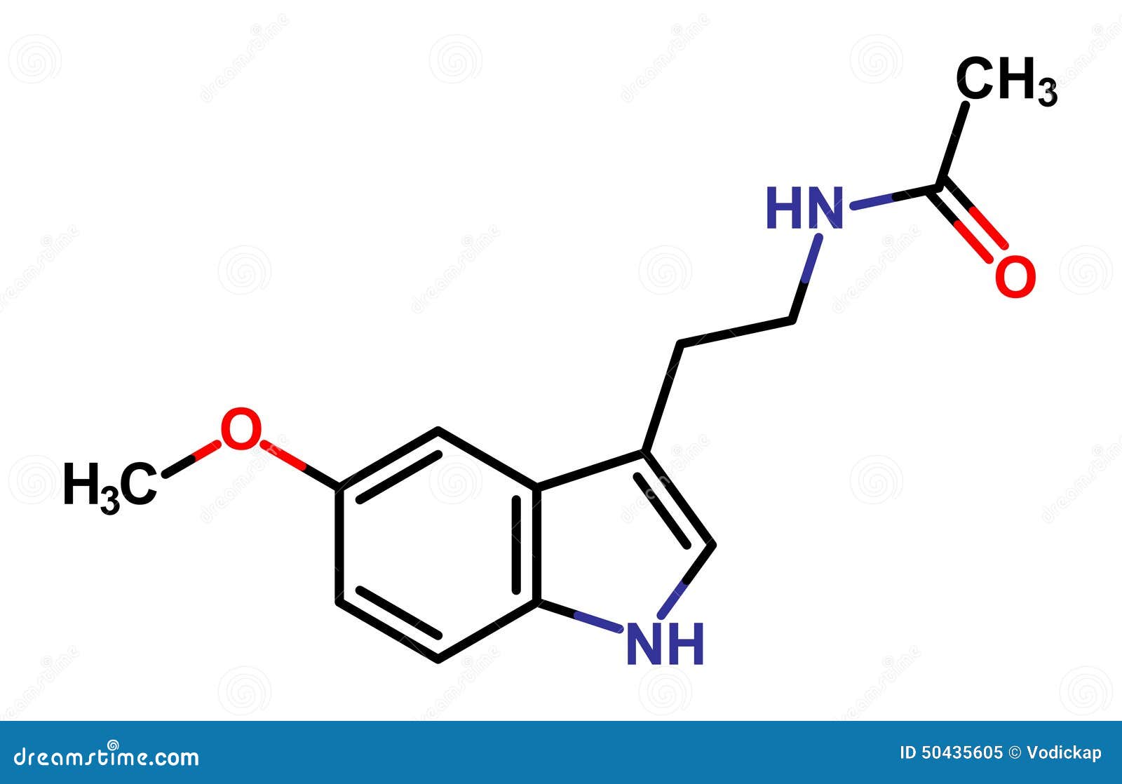 Melatonin Stock Vector - Image: 50435605