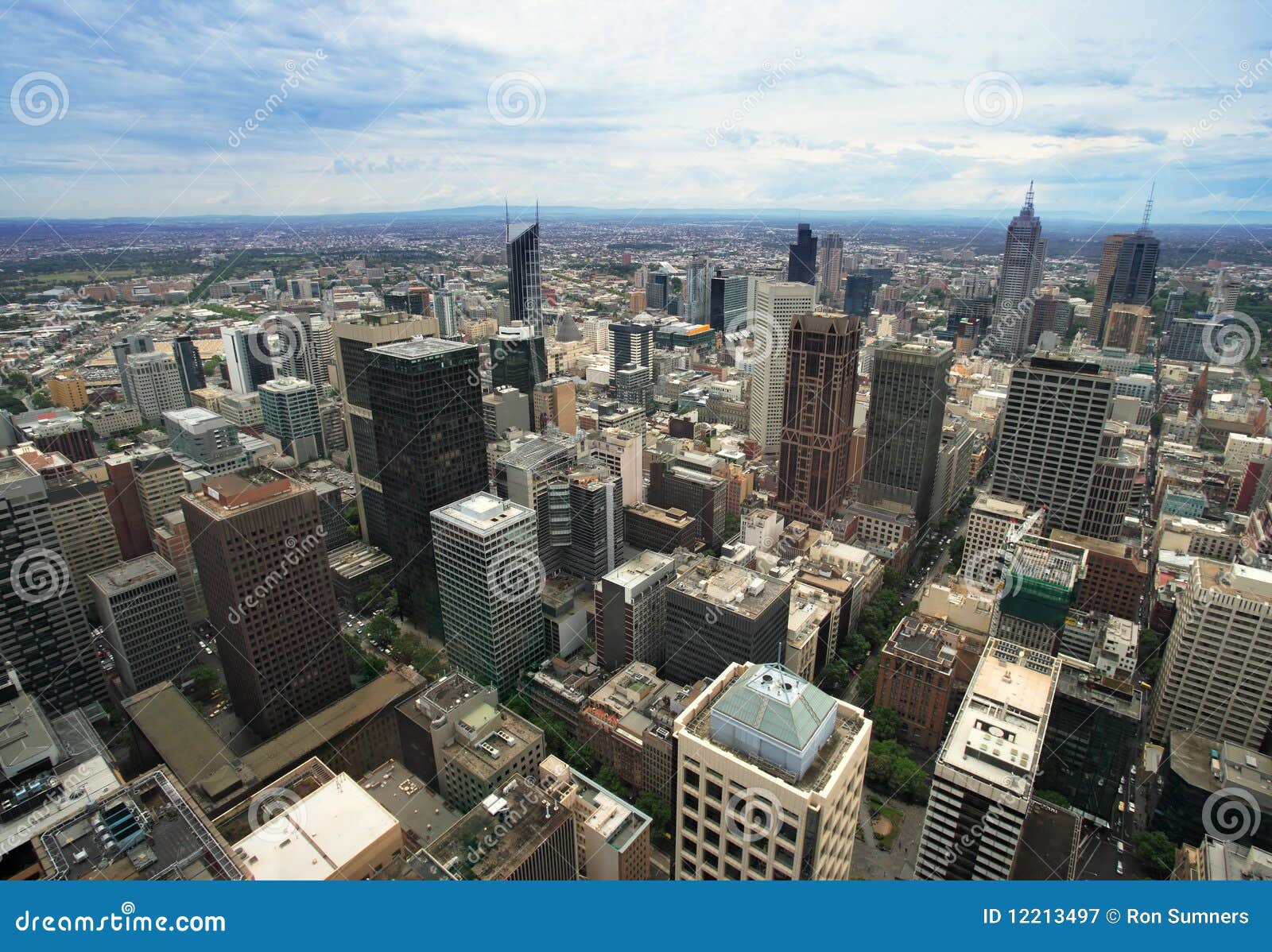 Melboune Australia Cityscape Stock Image - Image of melbourne ...