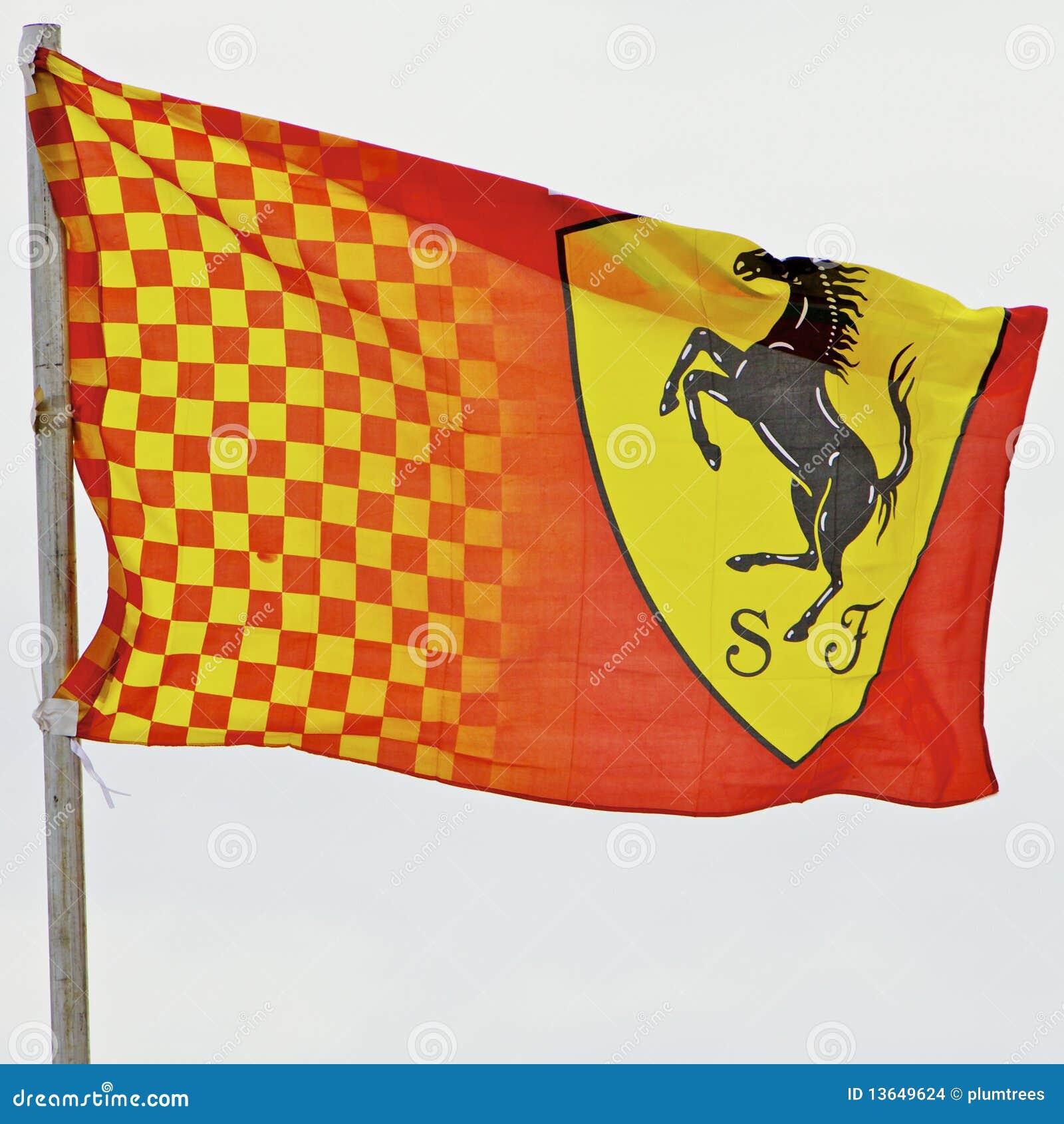 Melbourne 2010 Formula One, Ferrari Flag Editorial Stock Image - Image ...