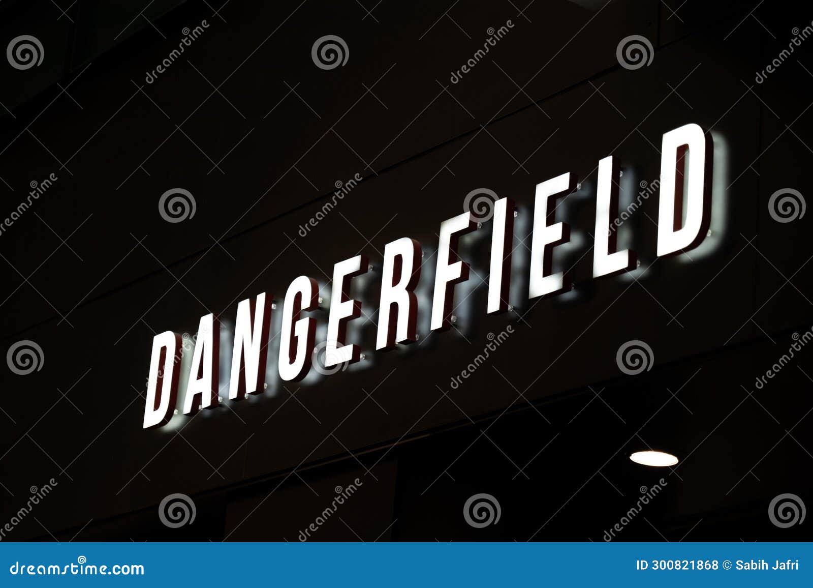 Melbourne, Australia: 12-5-2023: Dangerfield Store Sign Editorial Stock ...