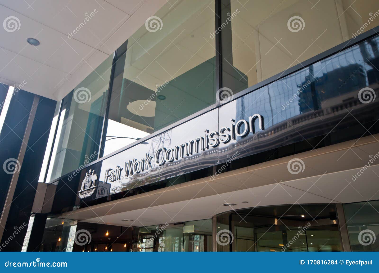 MELBOURNE, AUSTRALIA - JULY 26, 2018: Fair Work Commission Building in ...