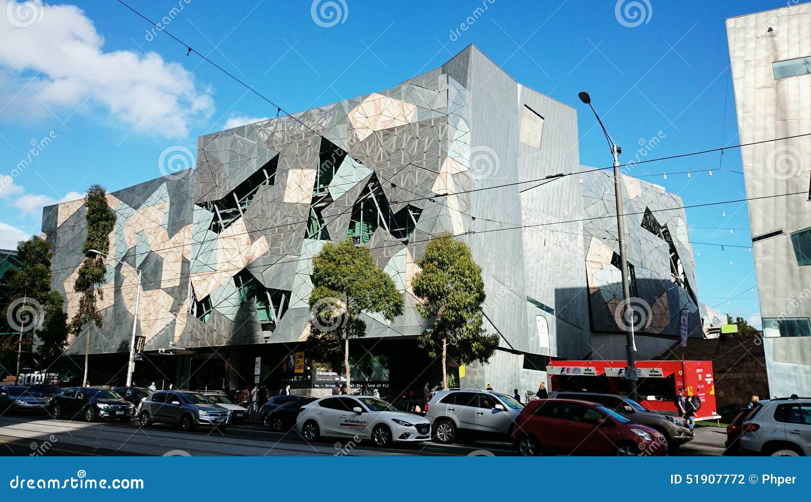 Melbourne Federation Square Editorial Photography - Image of square ...