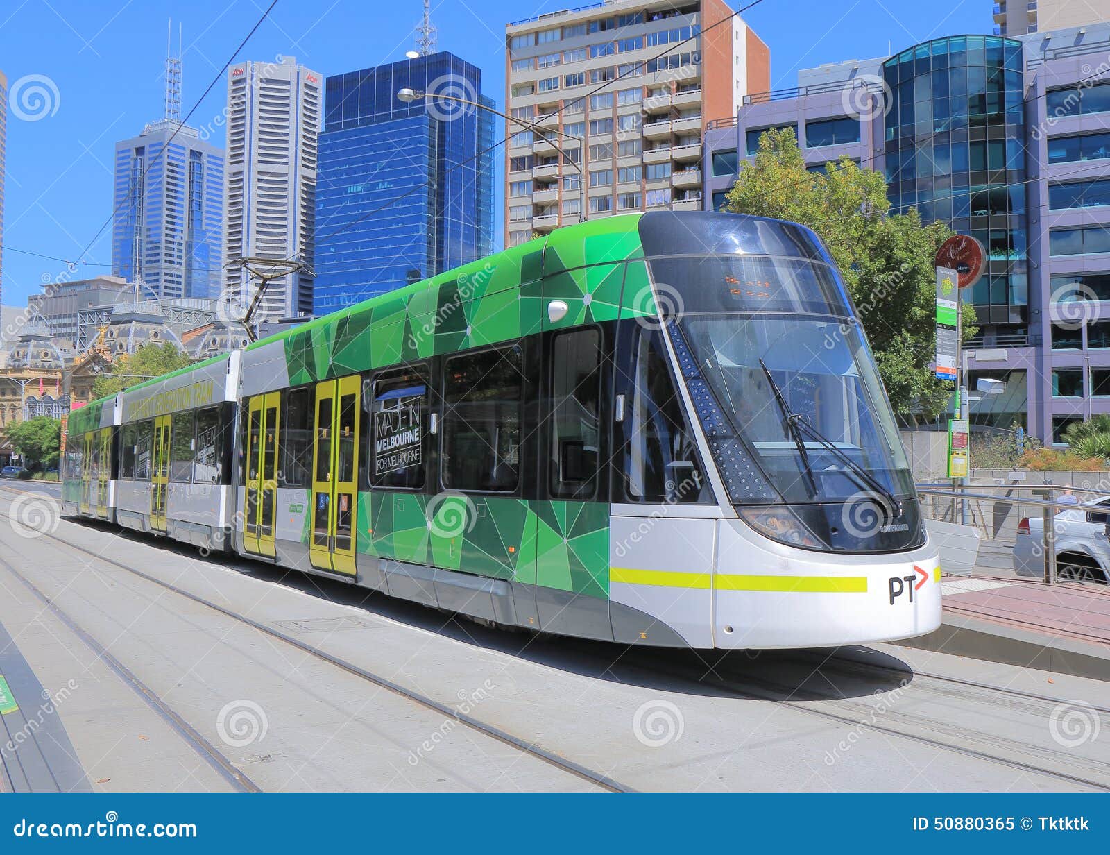 Modern Tram In The Center Of Graz, Austria Editorial Photo ...