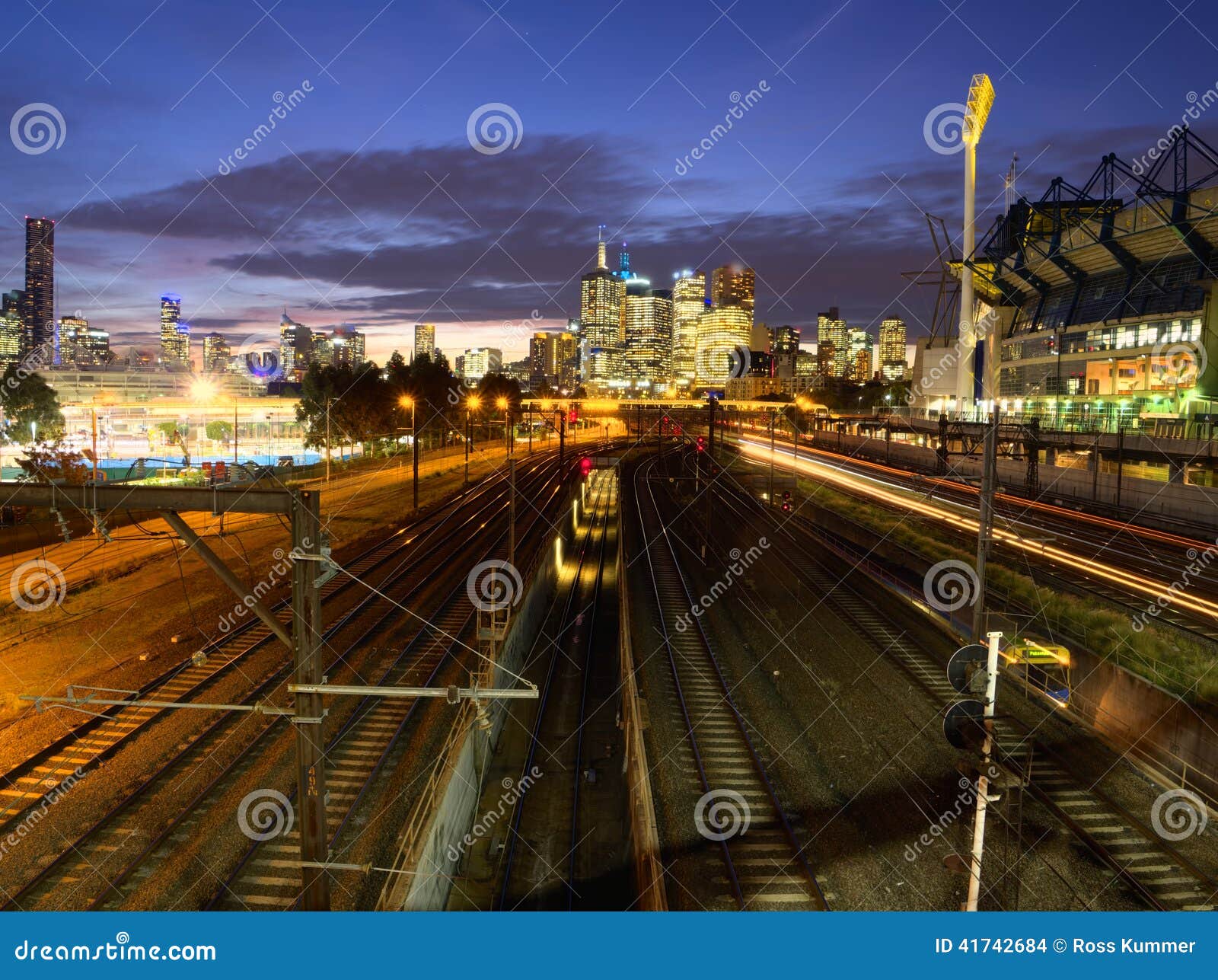 Melbourne public transport stock photo. Image of corporate - 41742684