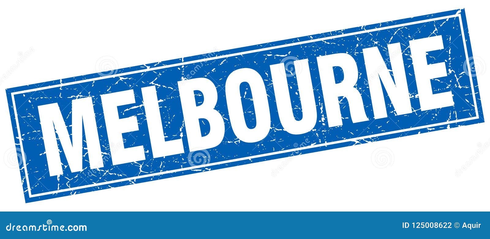 Melbourne stamp stock vector. Illustration of location - 125008622