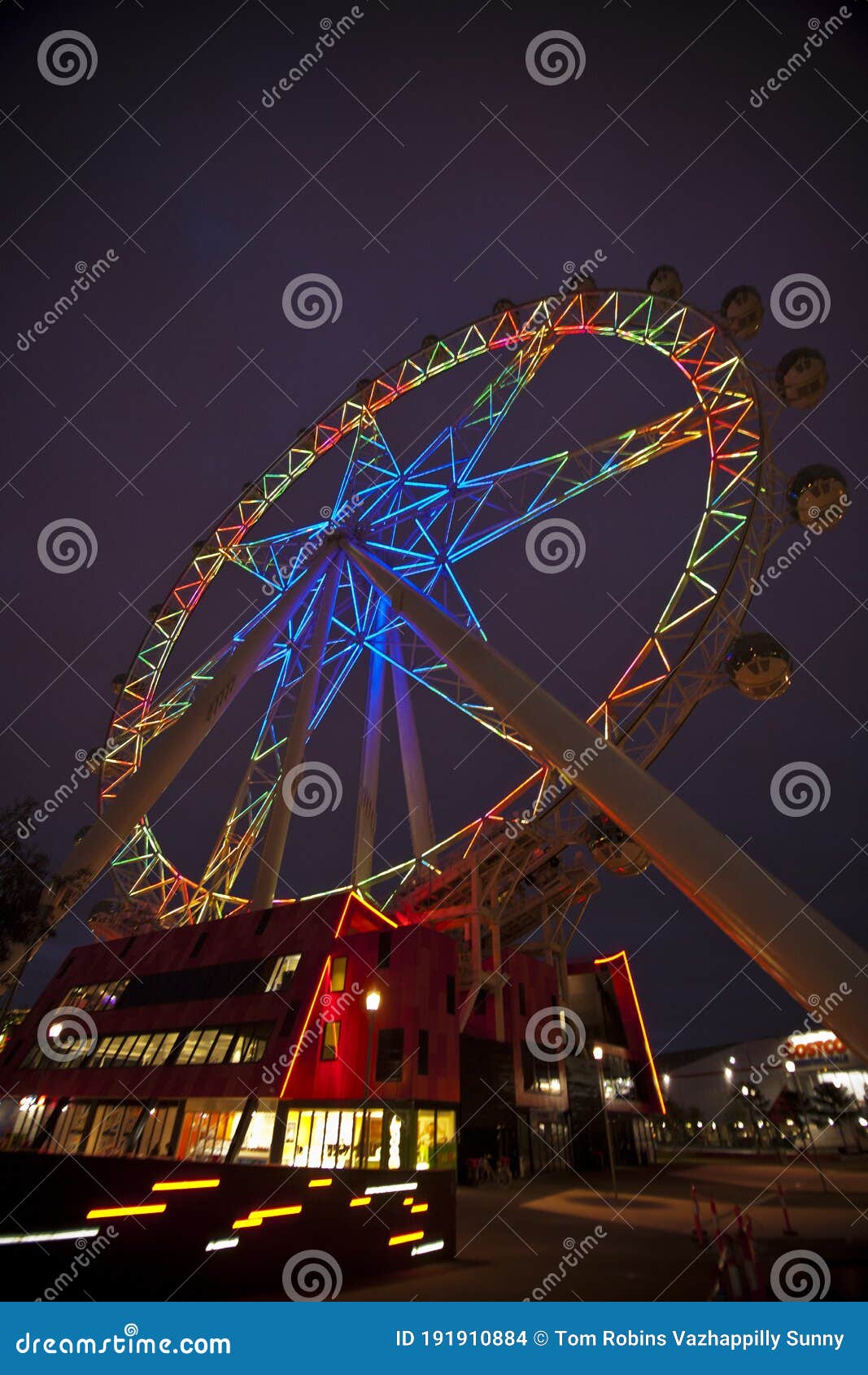 Melbourne Star stock photo. Image of architecture, city - 191910884