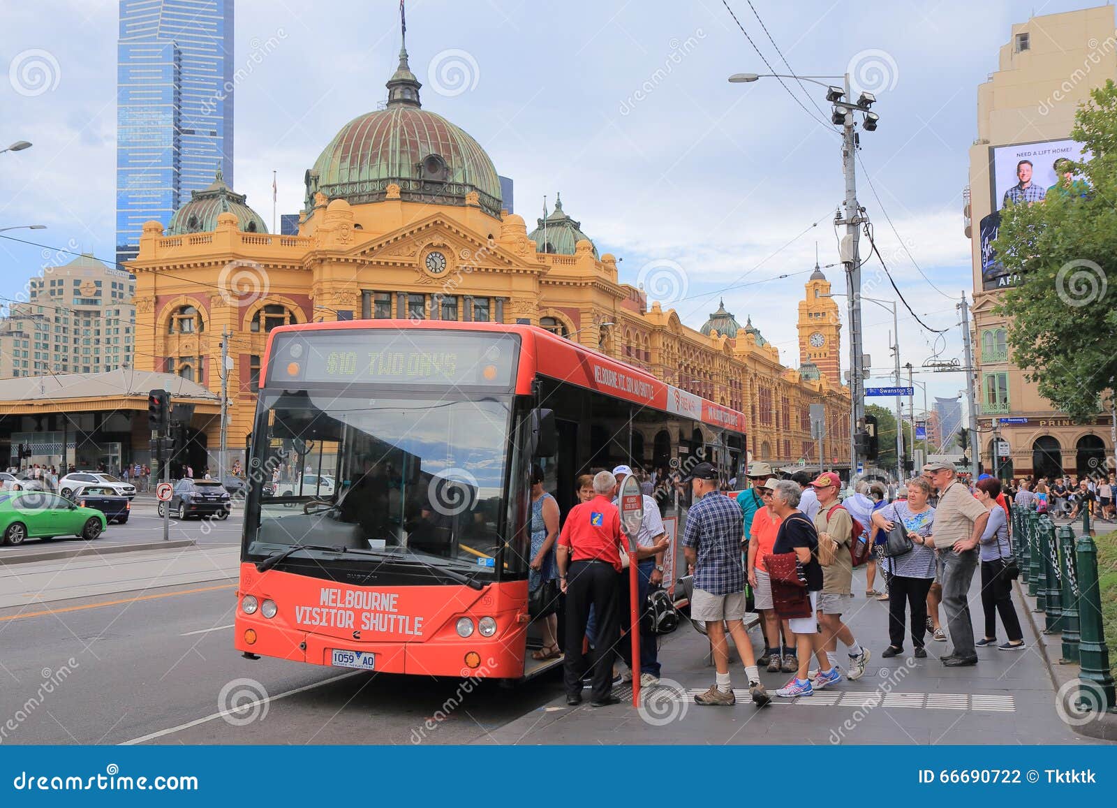 Melbourne-Touristenbus Australien Redaktionelles Stockfotografie - Bild ...