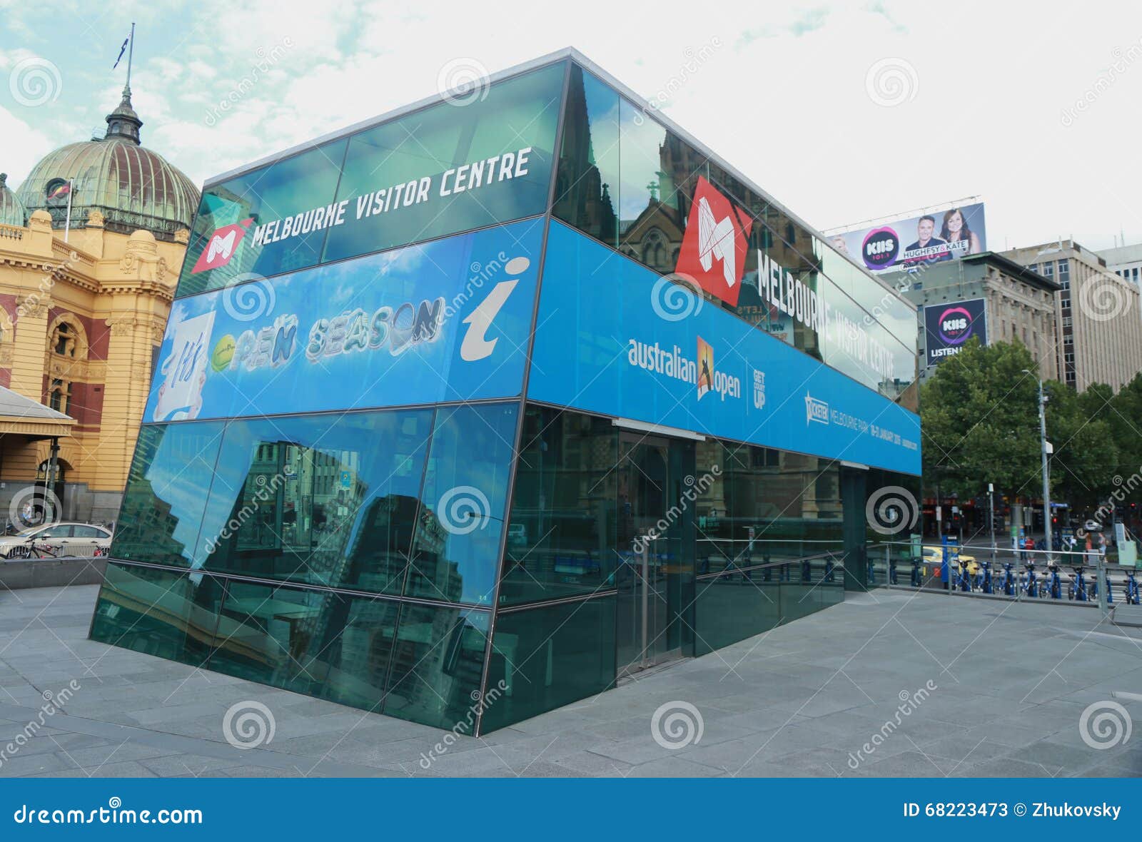 Melbourne Visitor Centre at Federation Square Editorial Stock Photo ...