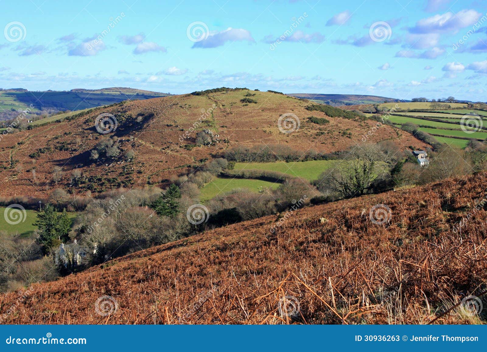 Meldon hill, Dartmoor stock image. Image of hill, devon - 30936263
