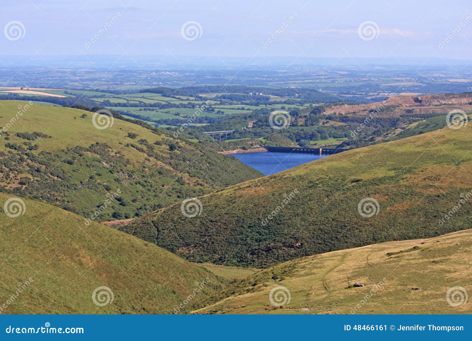 Meldon Reservoir, Dartmoor stock image. Image of reservoir - 48466161