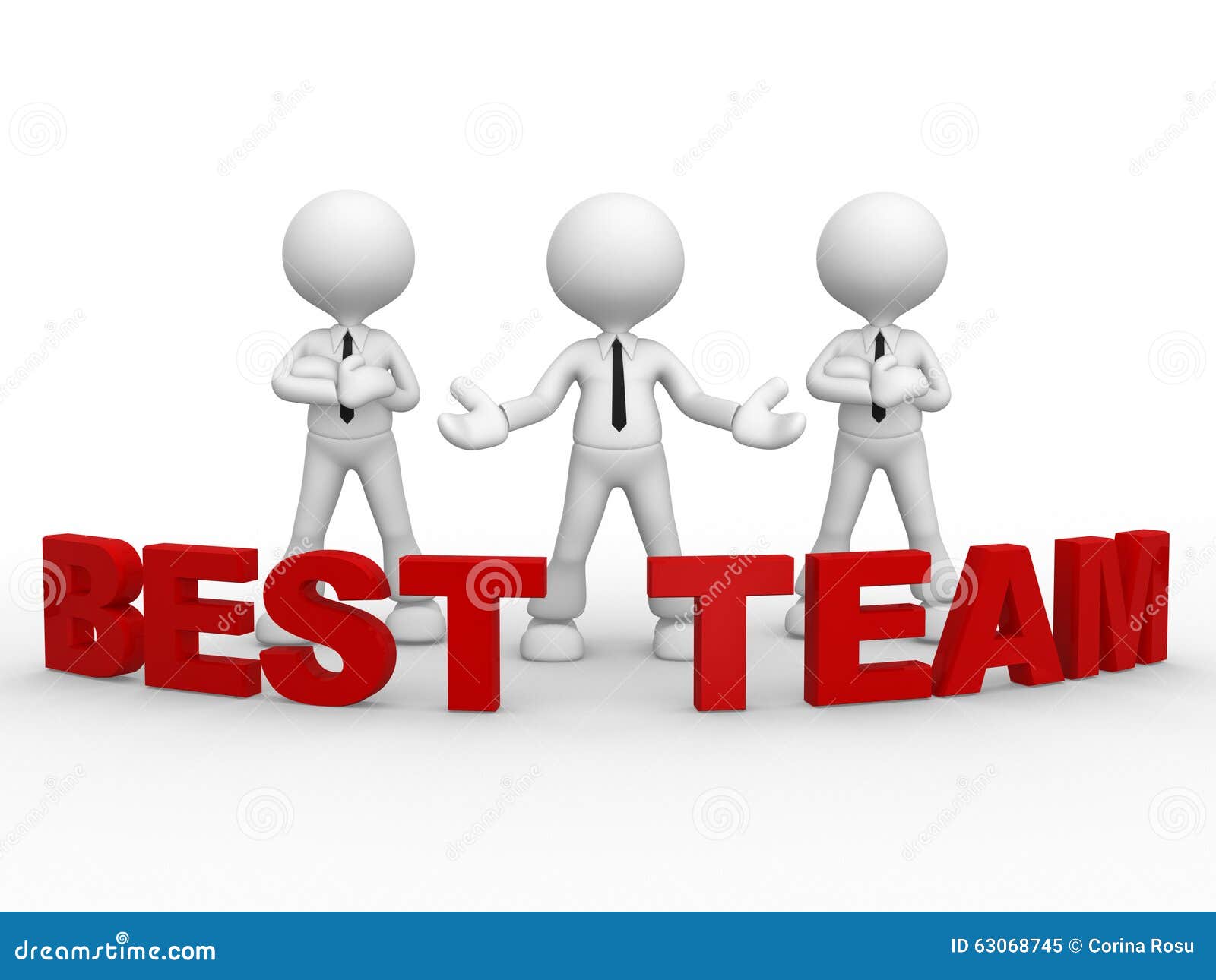 A melhor equipe ilustração stock. Ilustração de cara - 63068745