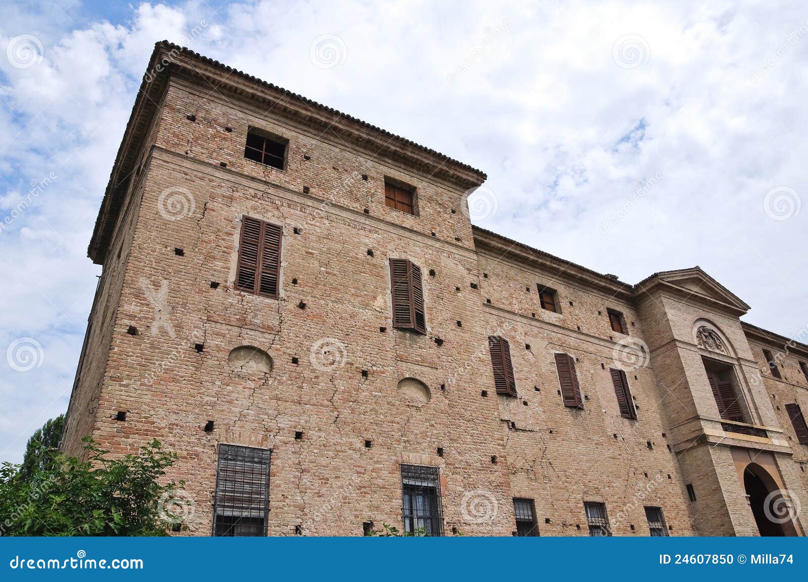 Meli Lupi Fortress of Soragna. Emilia-Romagna. Italy Stock Photo ...