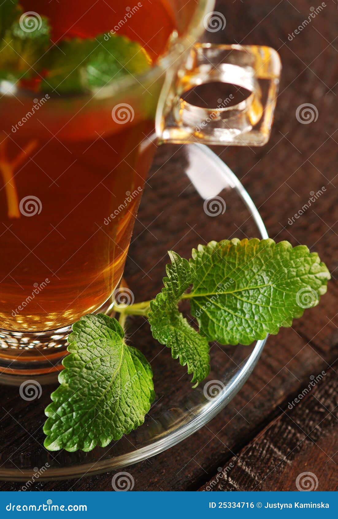 Melissa tea stock photo. Image of rustic, healthy, herbalism - 25334716