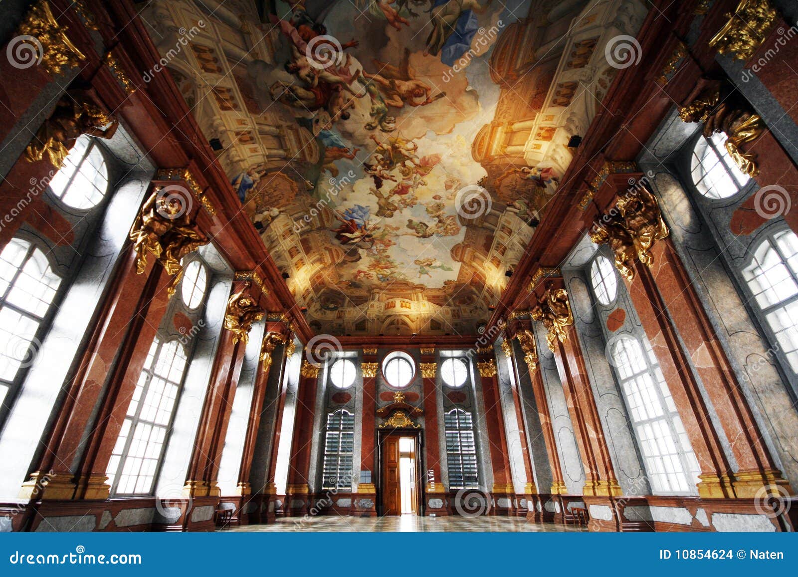 Melk Abbey stock photo. Image of benedictian, church - 10854624