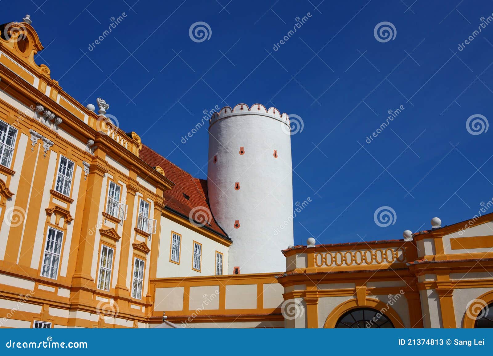 Melk Abbey,germany 2011 Summer Stock Image - Image of roof, summer ...