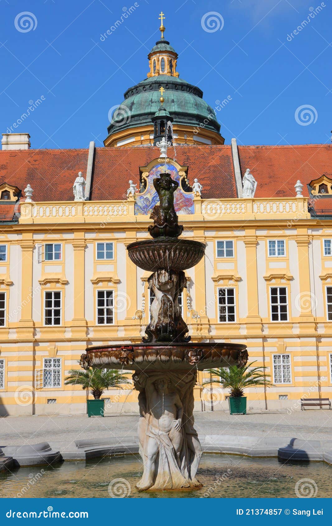 Melk Abbey,germany 2011 Summer Stock Image - Image of tradition ...