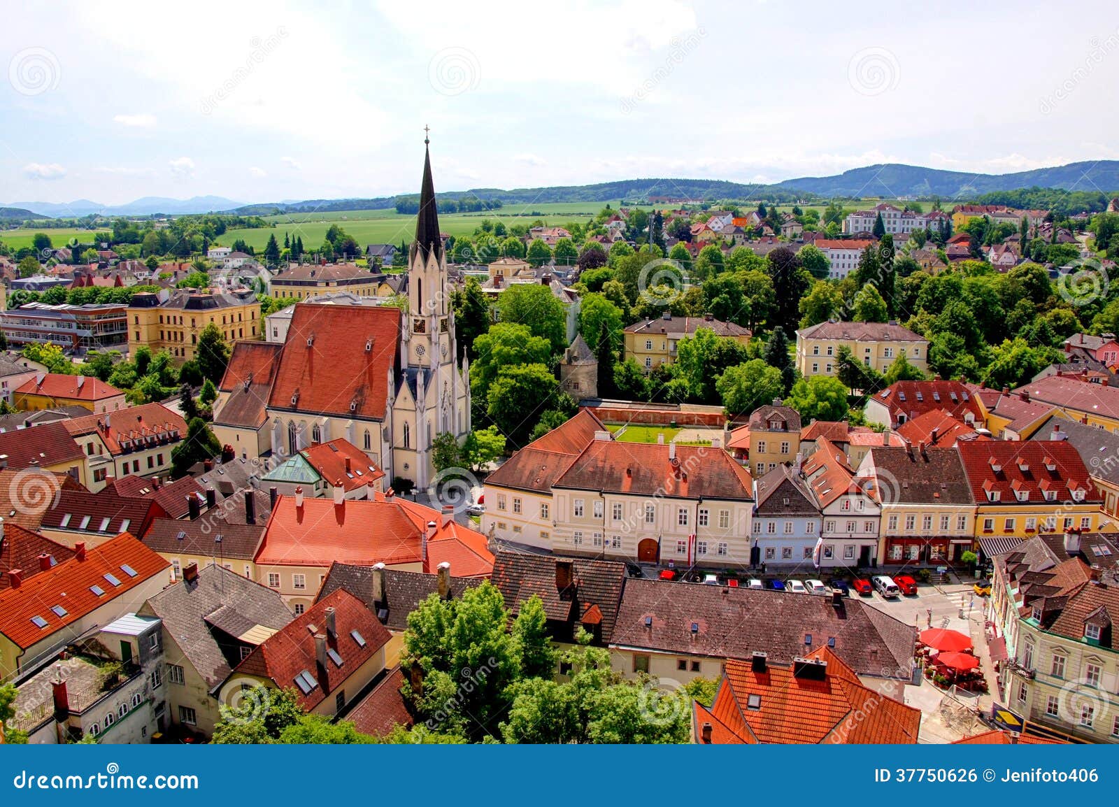 Melk, Austria stock photo. Image of scene, outdoors, melk - 37750626