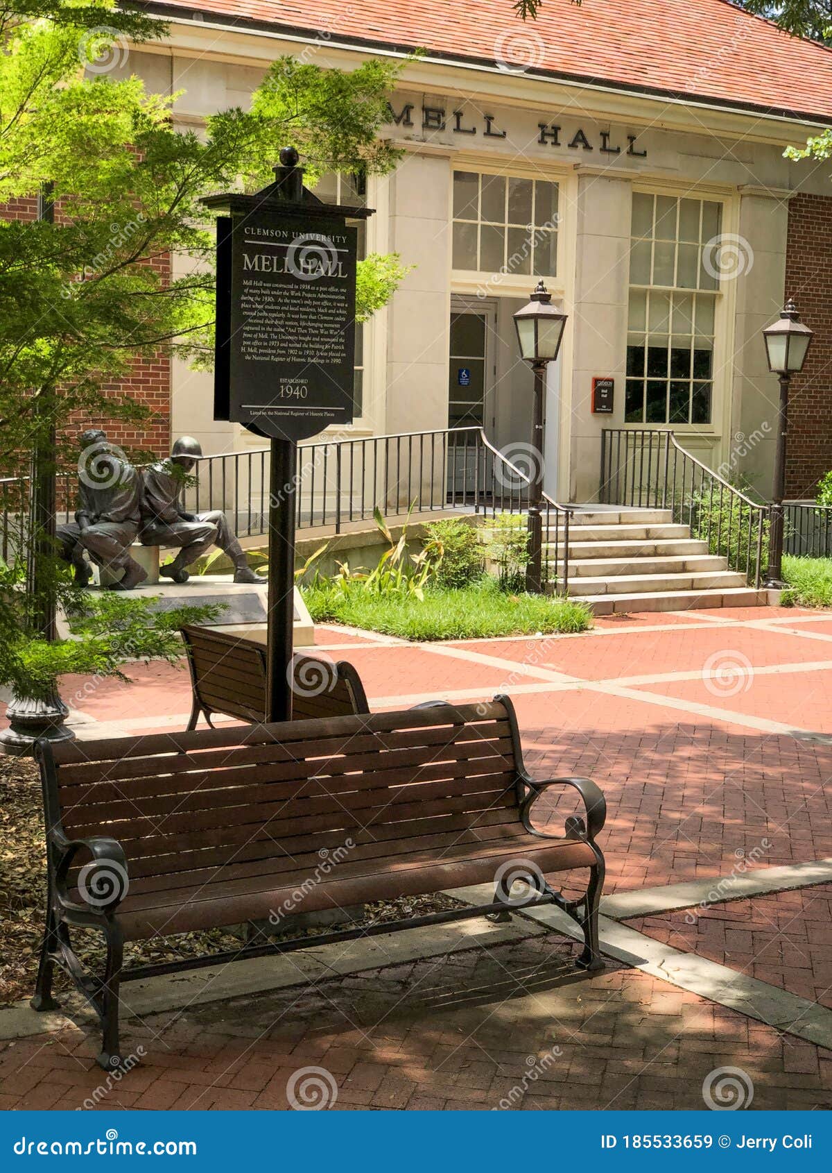 Mell Hall on the Campus of Clemson University Editorial Stock Image ...