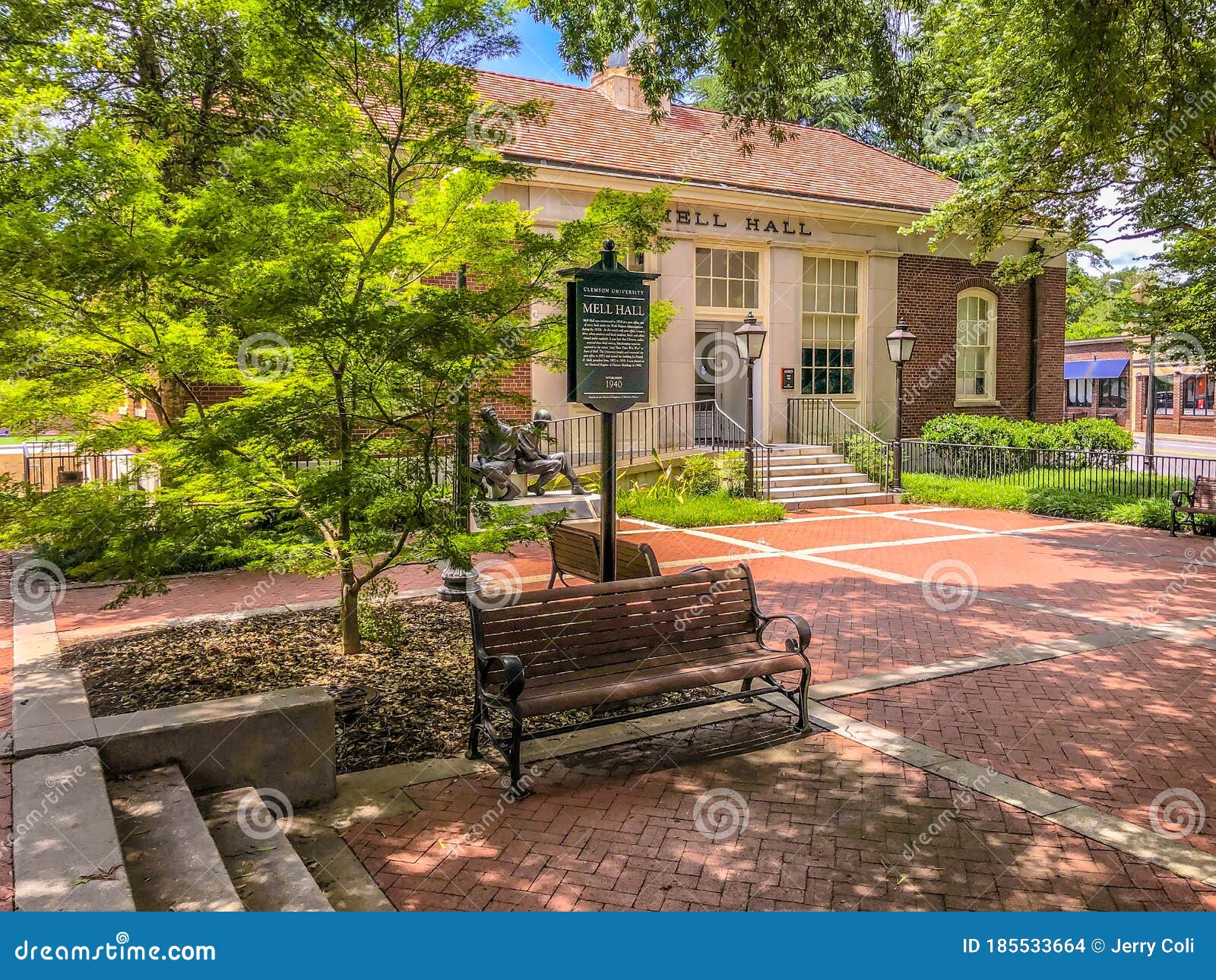 Mell Hall on the Campus of Clemson University Editorial Stock Image ...