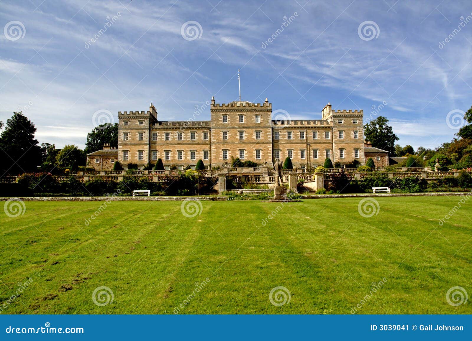 Mellerstain House stock image. Image of kingdom, house - 3039041