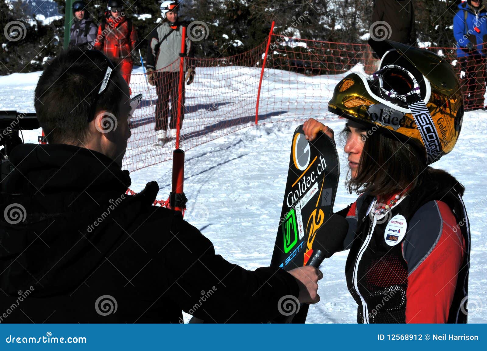 Mellie Francon editorial photography. Image of snowboarder - 12568912