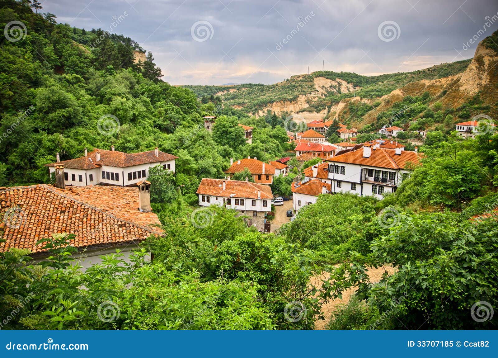 Melnik in Bulgaria stock image. Image of cottage, culture - 33707185