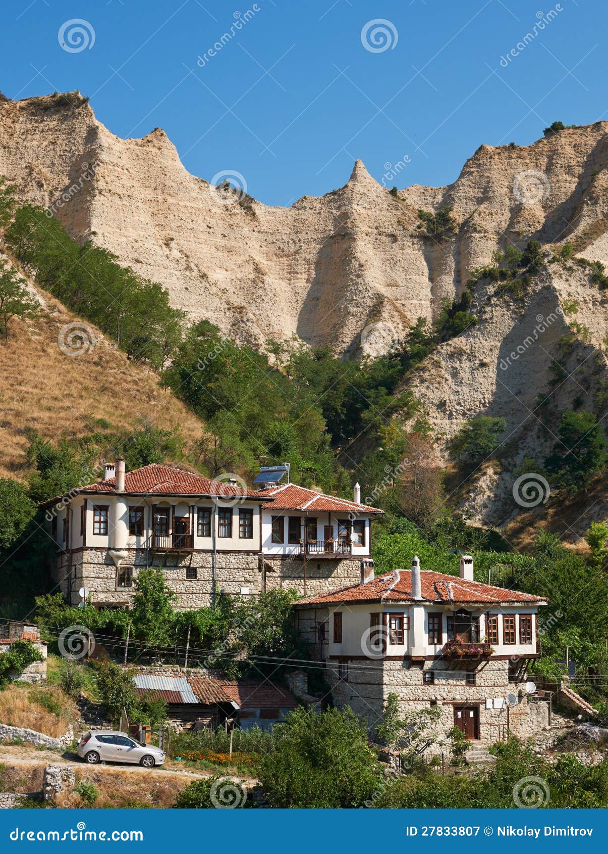 Melnik town, Bulgaria stock image. Image of melnik, bulgaria - 27833807