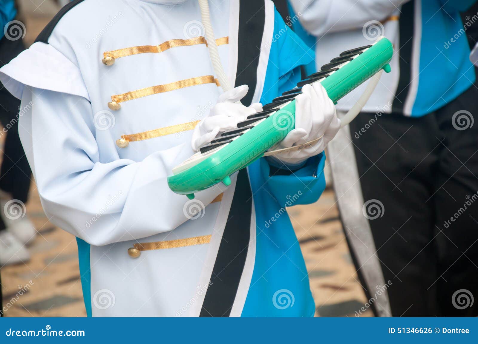 Melodian stock photo. Image of hand, melody, instrument - 51346626