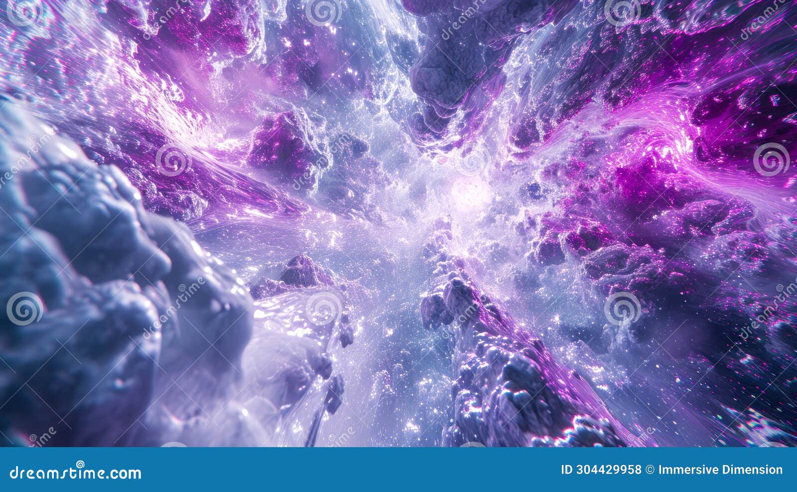 The Melodic Contours Of Quantum Clouds And Galactic Hues Texture ...