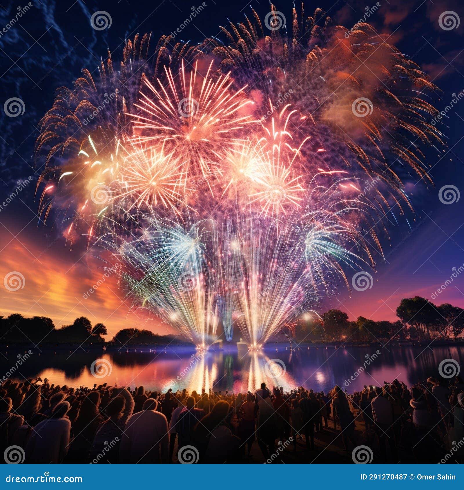 Melodic Fireworks: a Spectacular Display that Lights Up the Night with ...