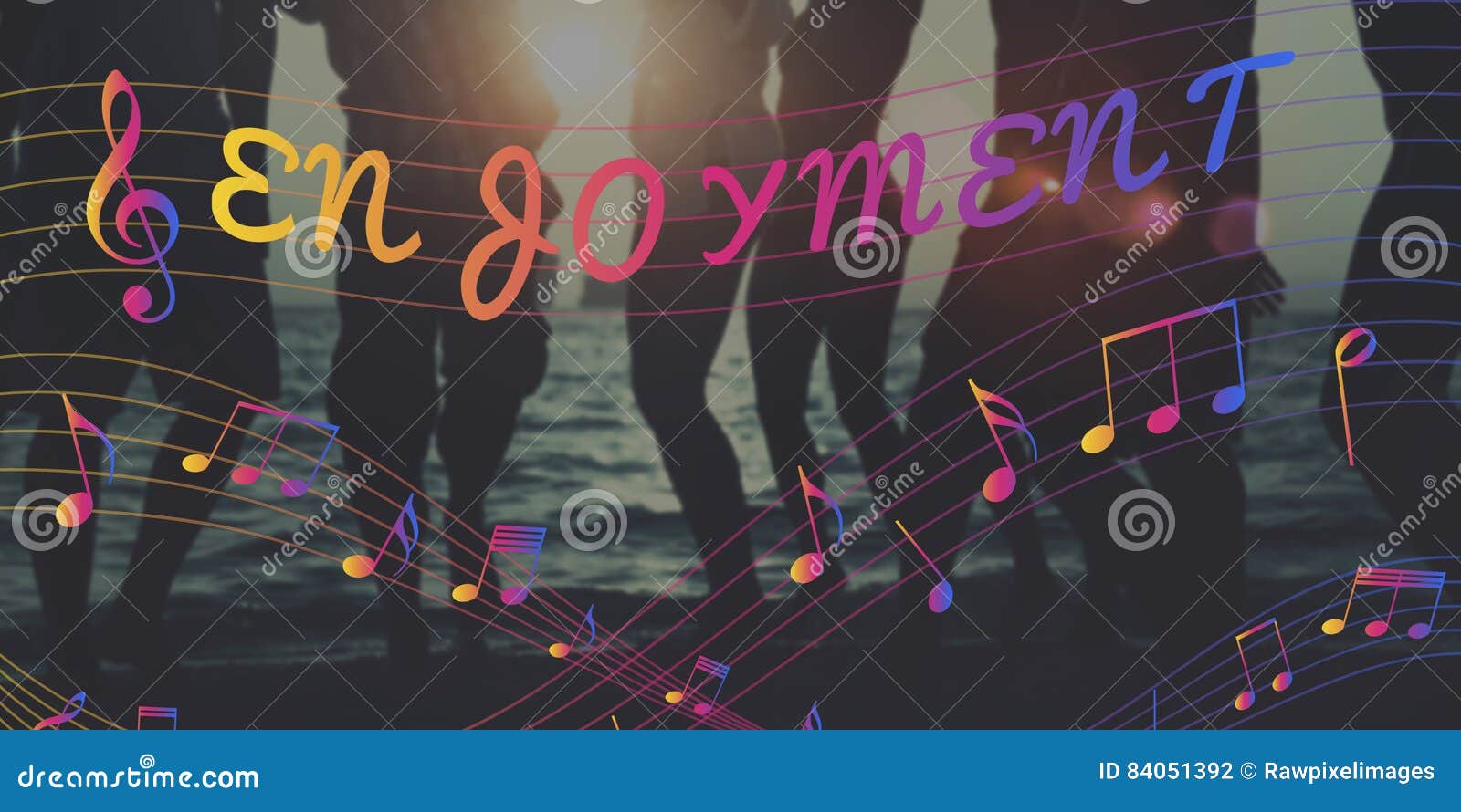 Melody Music Note Rhythm Graphic Concept Stock Photo - Image of music ...