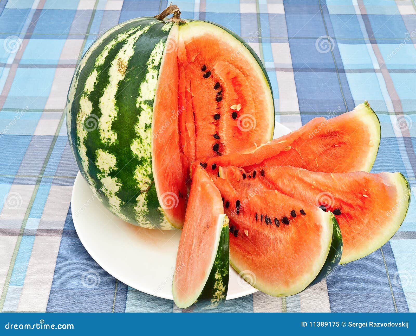 Meloen stock afbeelding. Image of zoet, meloen, stuk - 11389175