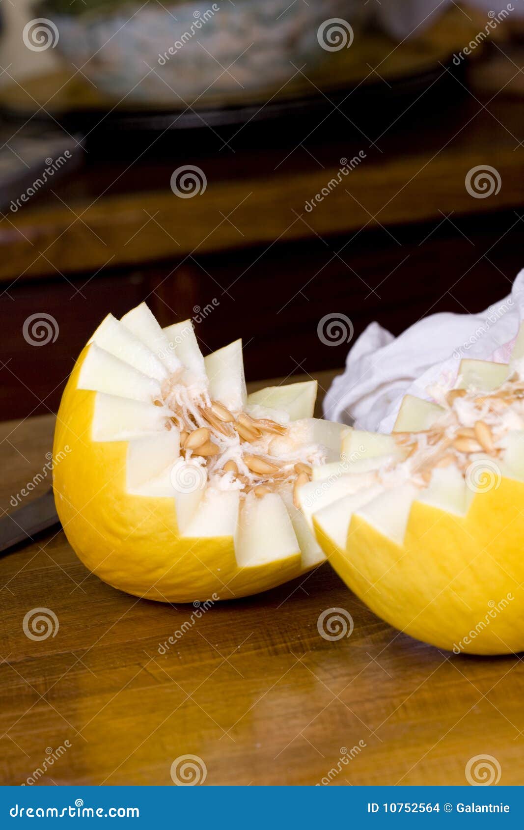 Melon stock photo. Image of kitchen, healthy, snack, vegetarian - 10752564