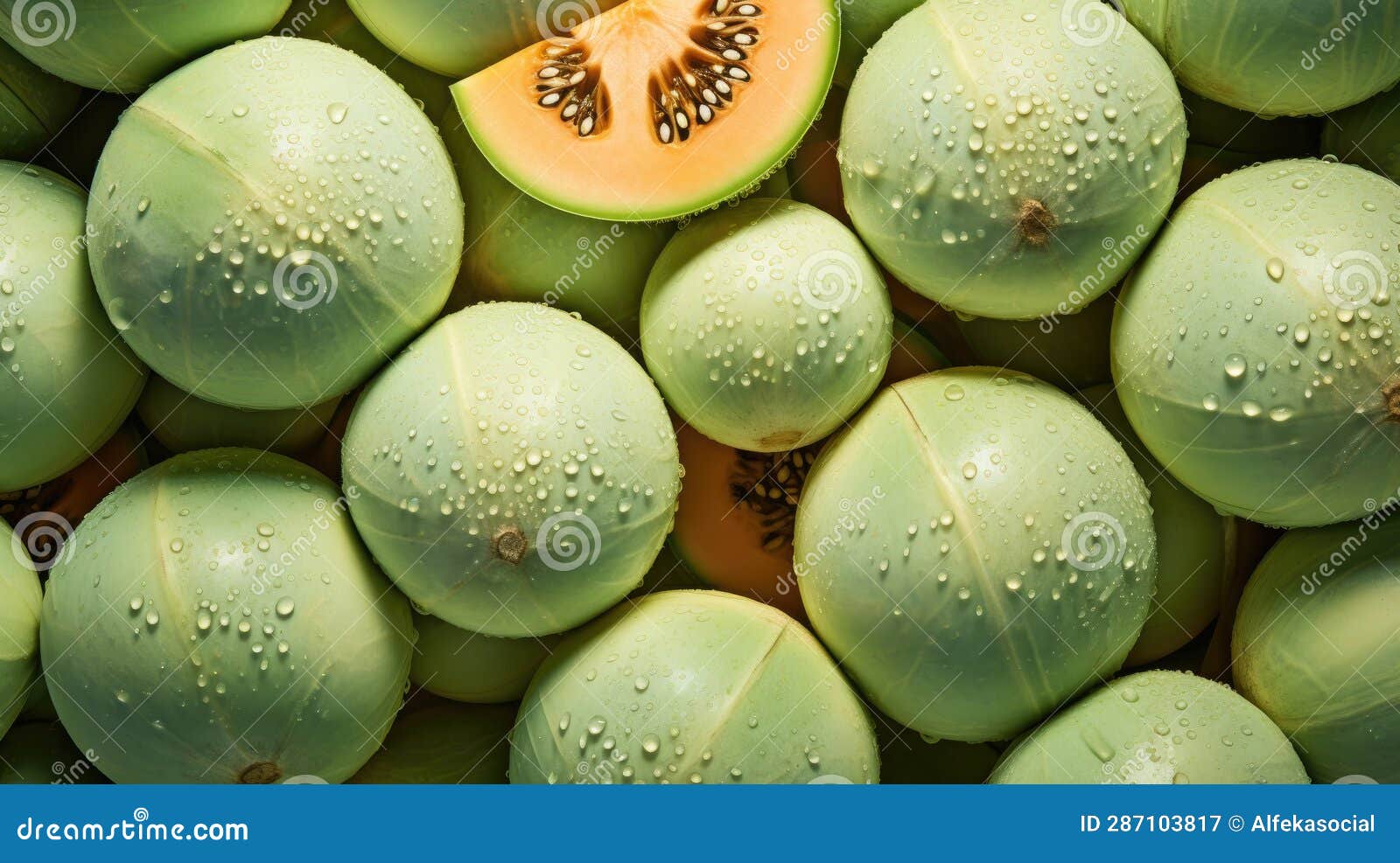 Melon background stock illustration. Illustration of macro - 287103817