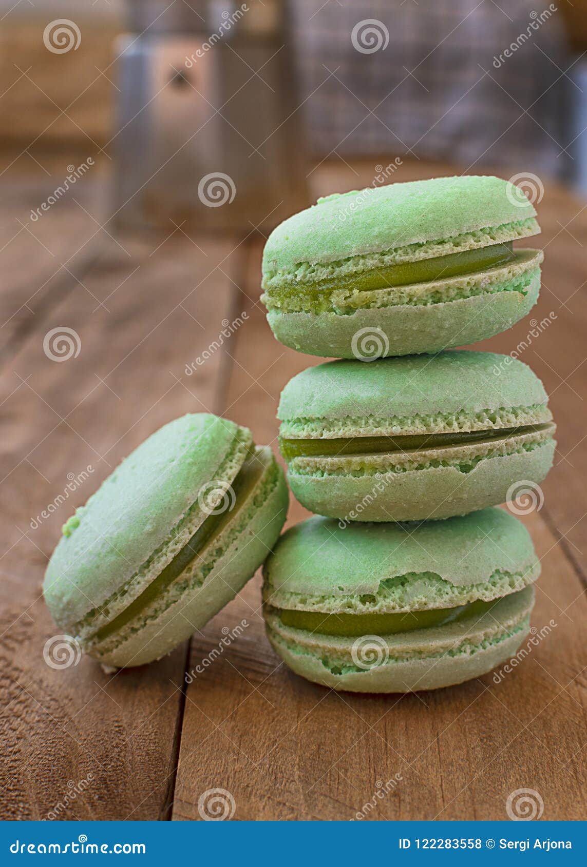 Macarons with Vintage Style. Stock Photo - Image of gastronomy, macaron ...