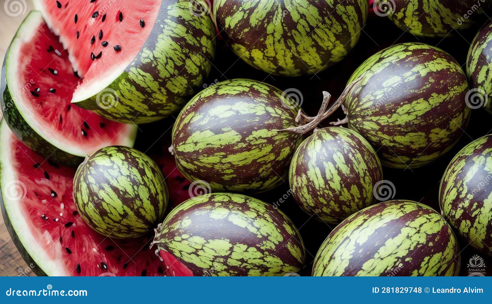 Melon Marvel a Surreal Exploration of Watermelon Rind.AI Generated ...