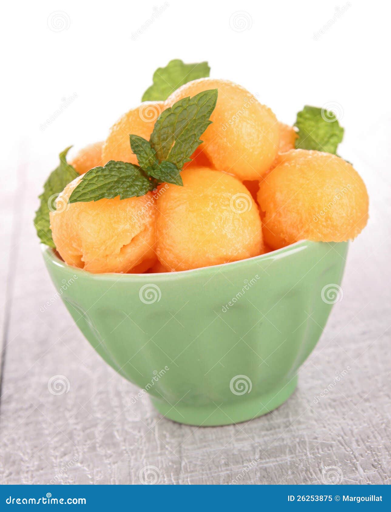 Melon and mint stock image. Image of food, freshness - 26253875