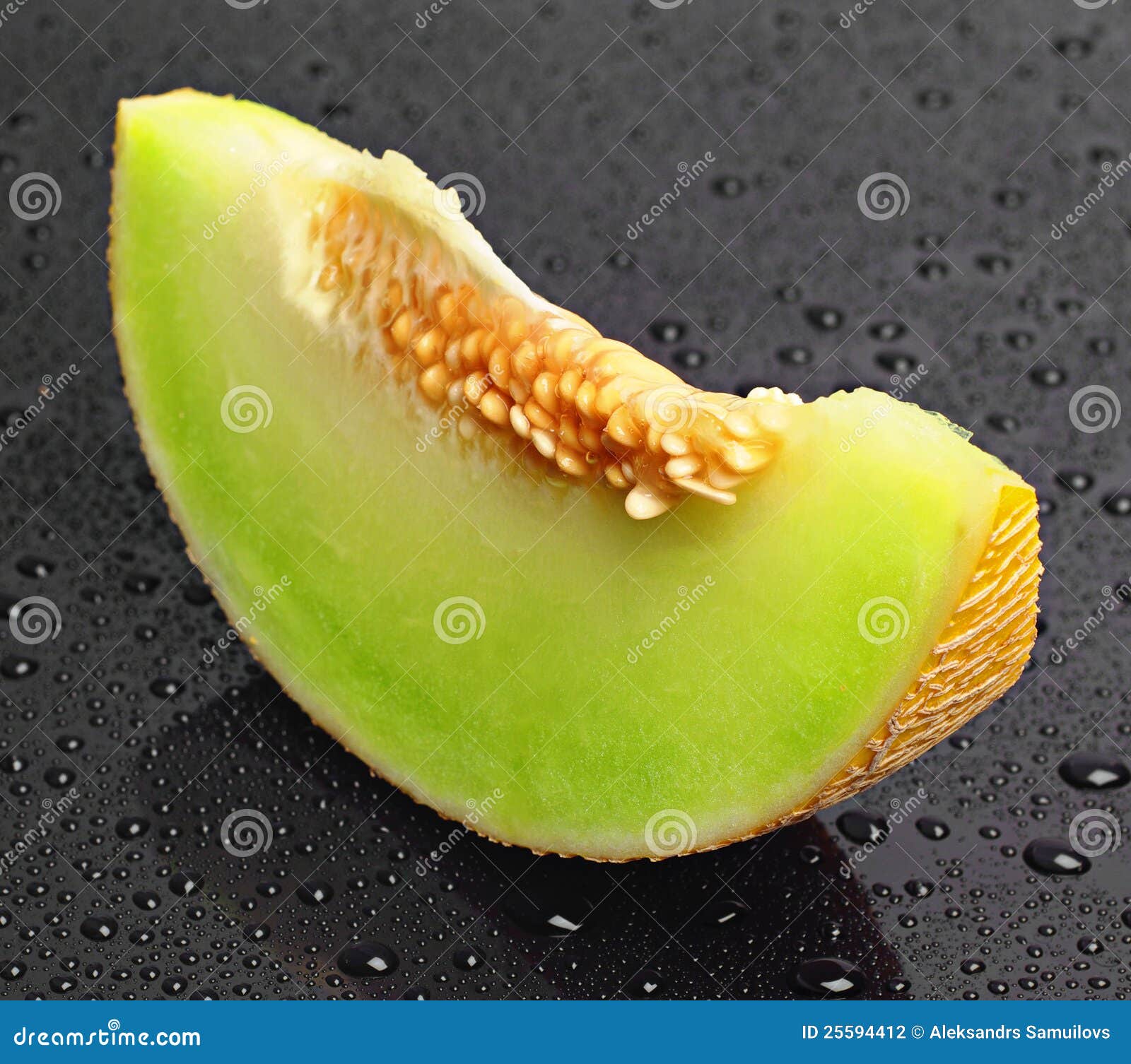 Melon slices stock photo. Image of dessert, healthy, nutritious - 25594412
