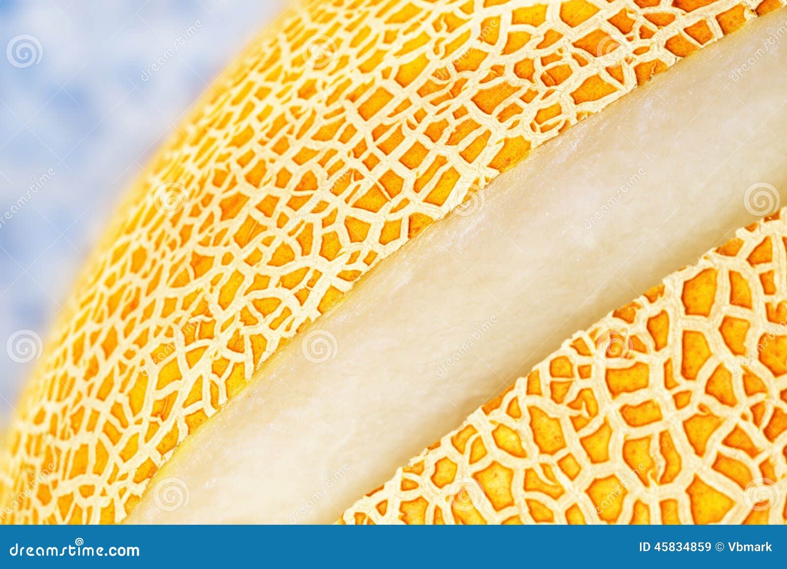 Melon stock image. Image of closeup, single, yellow, slice - 45834859