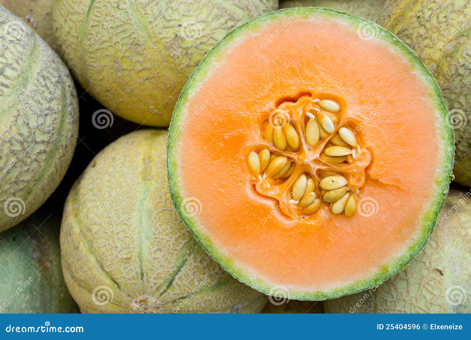 Melones de ligamaza foto de archivo. Imagen de rebanadas - 25404596