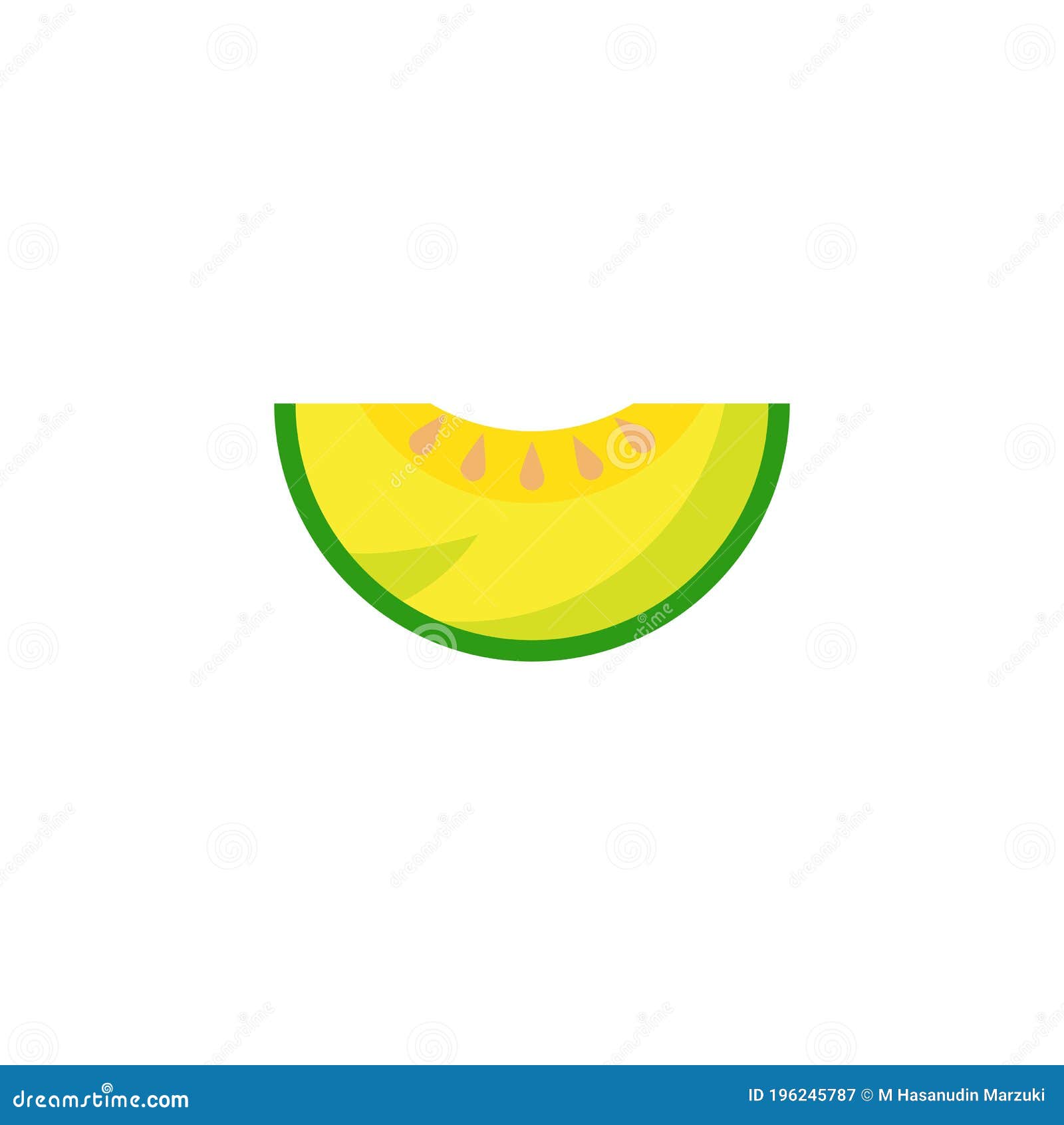 Melons logo vector stock vector. Illustration of nutrition - 196245787