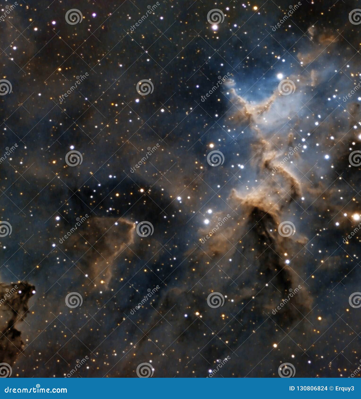 Melotte 15 in the Heart Nebula Stock Photo - Image of space, sunspots ...