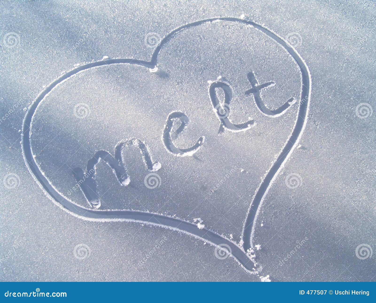 Melt stock image. Image of frosted, snow, cold, hearts - 477507