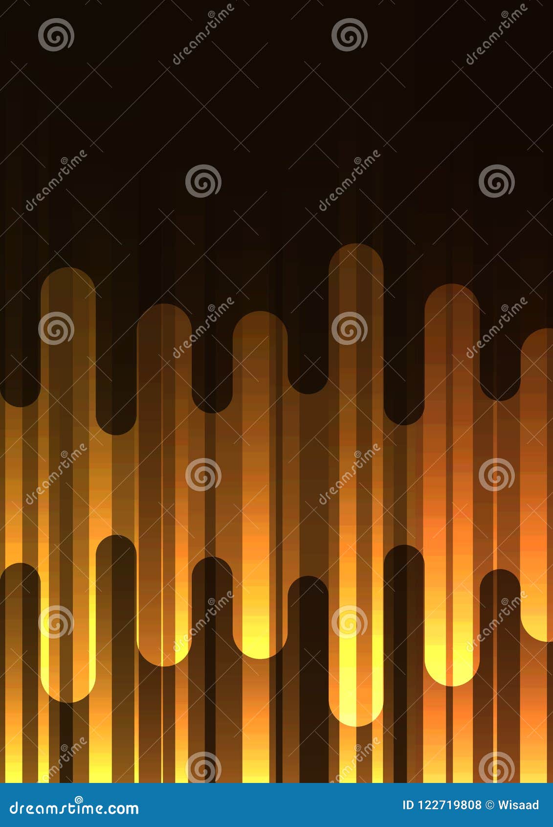 Melt Wave Speed Overlap Abstract Background Stock Vector - Illustration ...