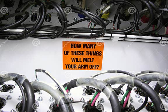 Melt your arm off? stock photo. Image of process, hazards - 3319570