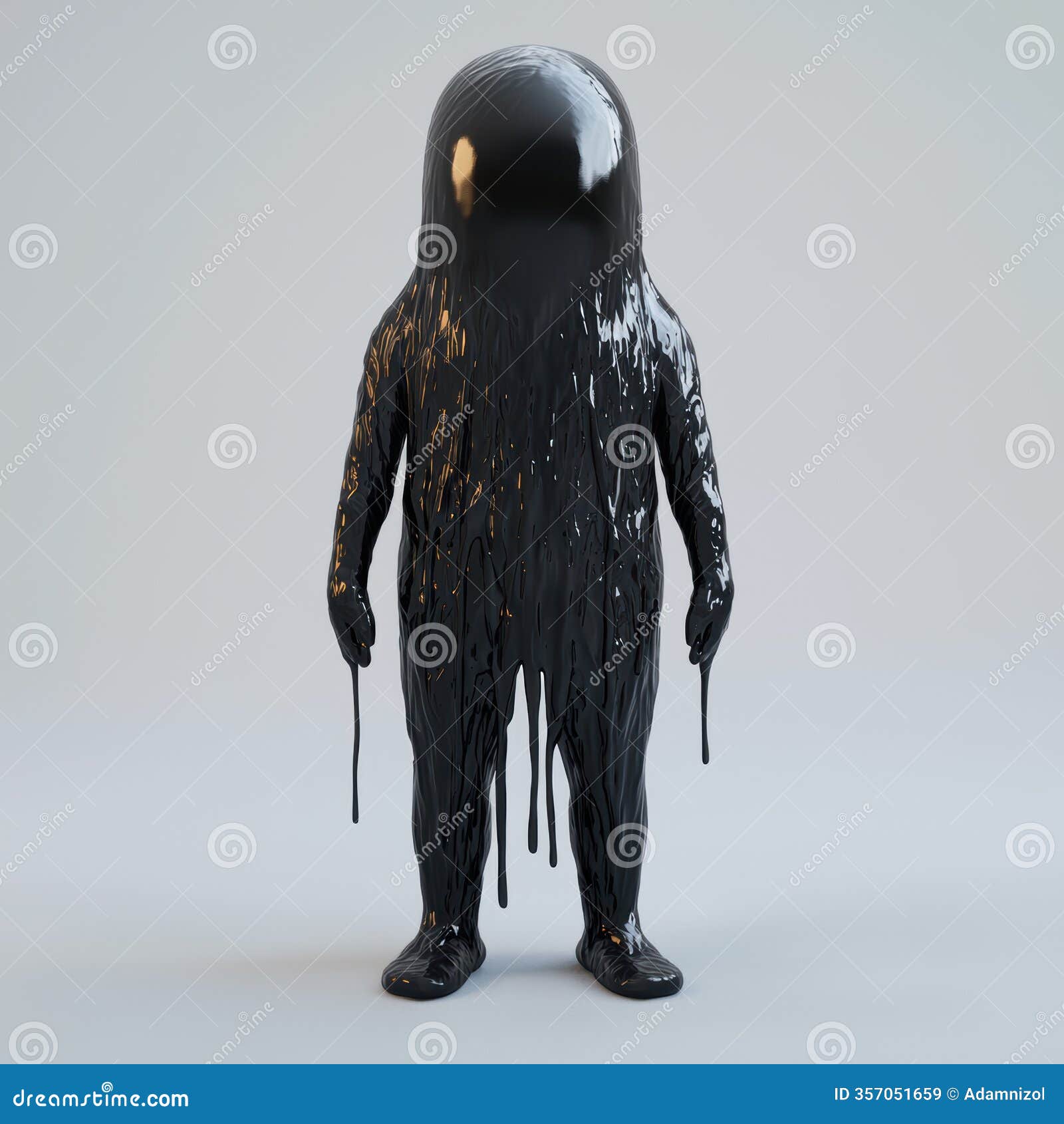 Melted Black Metal. Black Oil, Paint Texture. 4k Background, Abstract ...