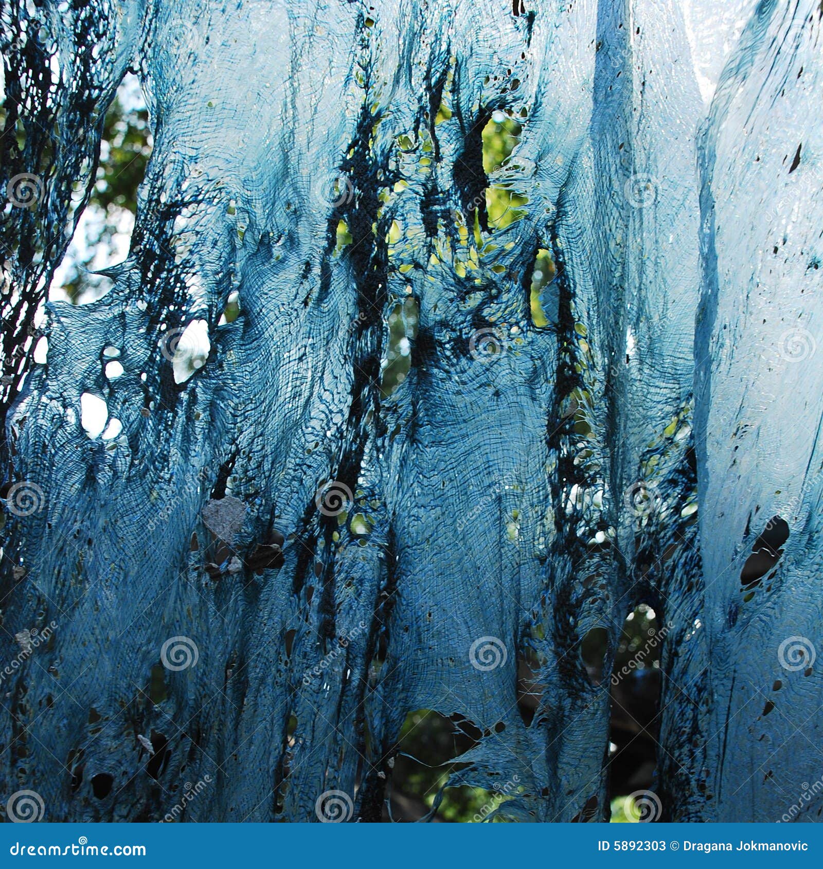 Melted blue plastic stock image. Image of texture, melted - 5892303